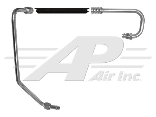 Flexible de clim, Tuyau côté aspiration - Fixation sur compresseur - 7 ...